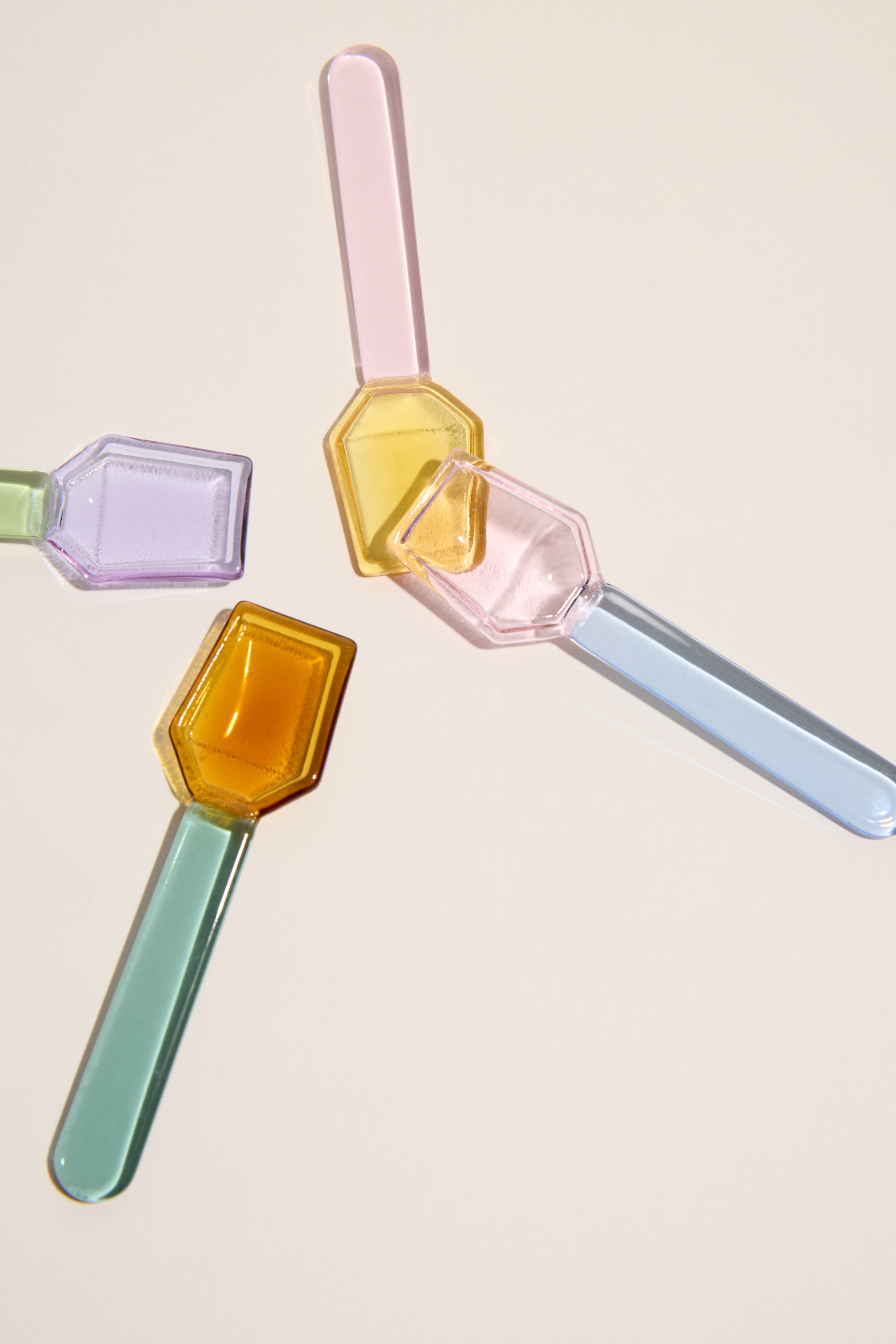 Shop Sucker Glass Spoon Set (Multi) | Sucker – Max